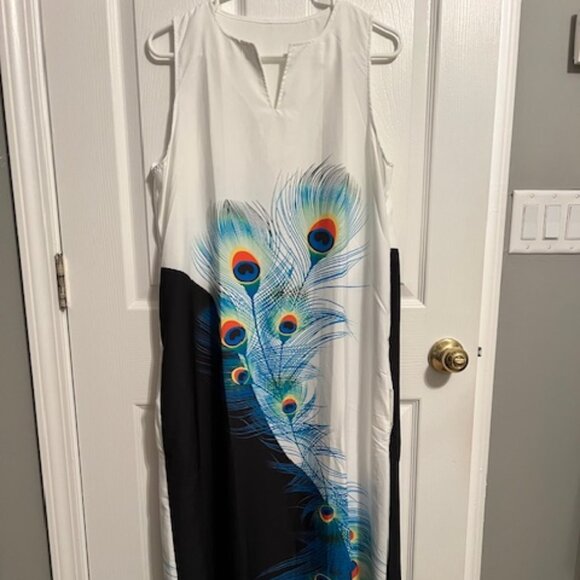 Kaftans | Peacock Caftan Fun | Poshmark